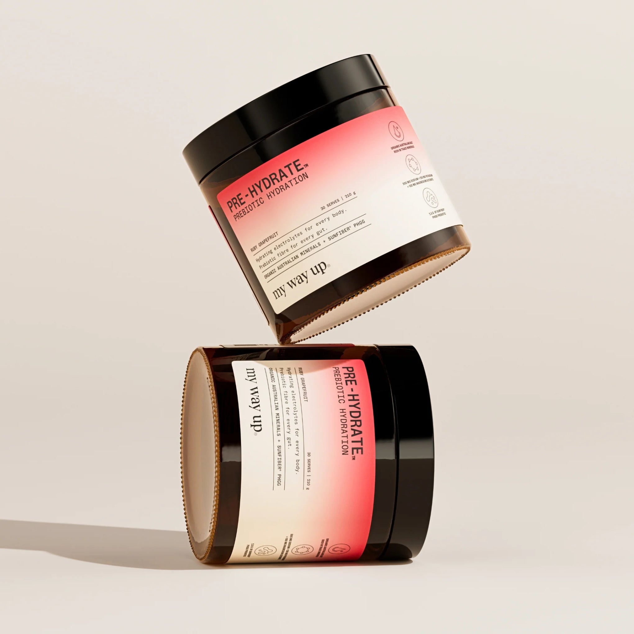 My Way Up - Pre-Hydrate Ruby Grapefruit | Electrolyte Hydration | Shop ...