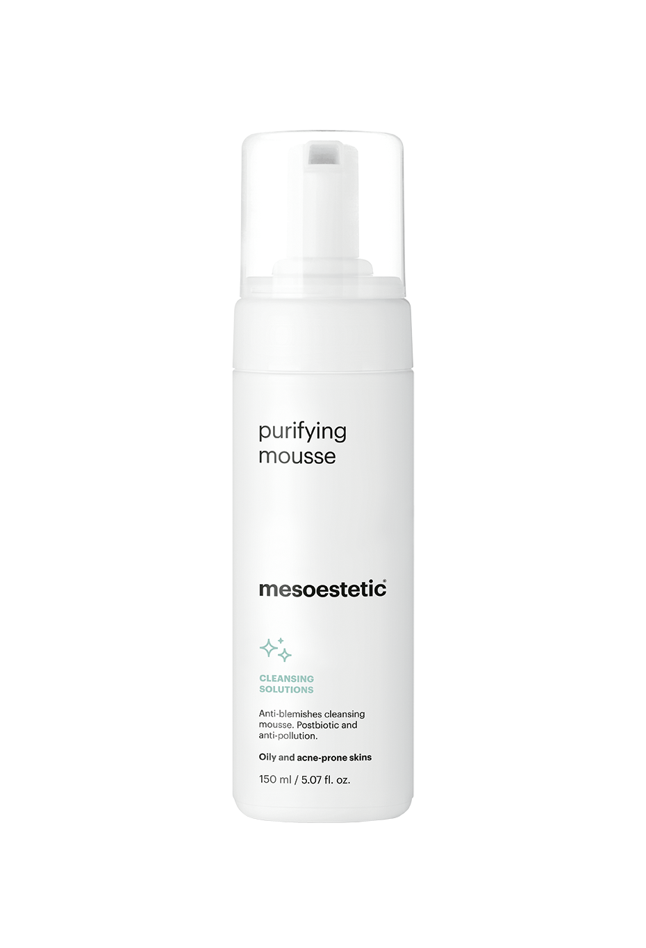 Mesoestetic Purifying Mousse 150ml - Anti-blemishes Cleansing Mousse ...